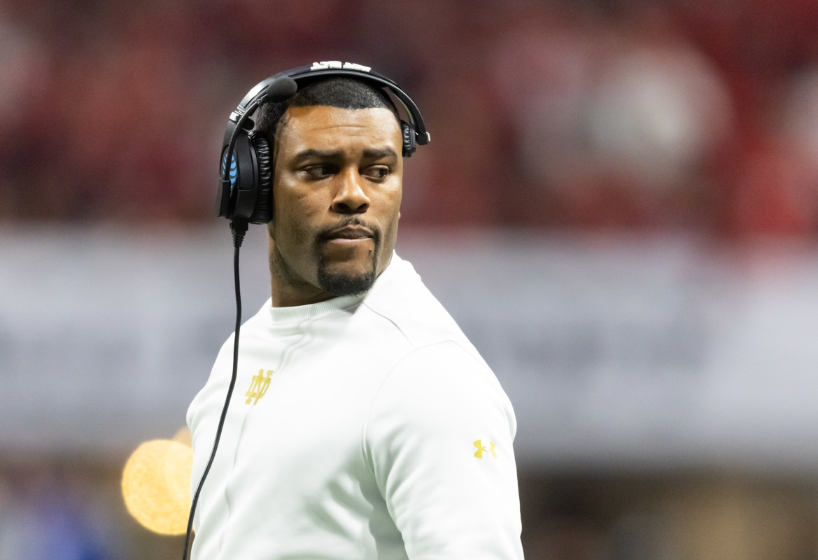 Marcus Freeman, Notre Dame lose coach after college football season