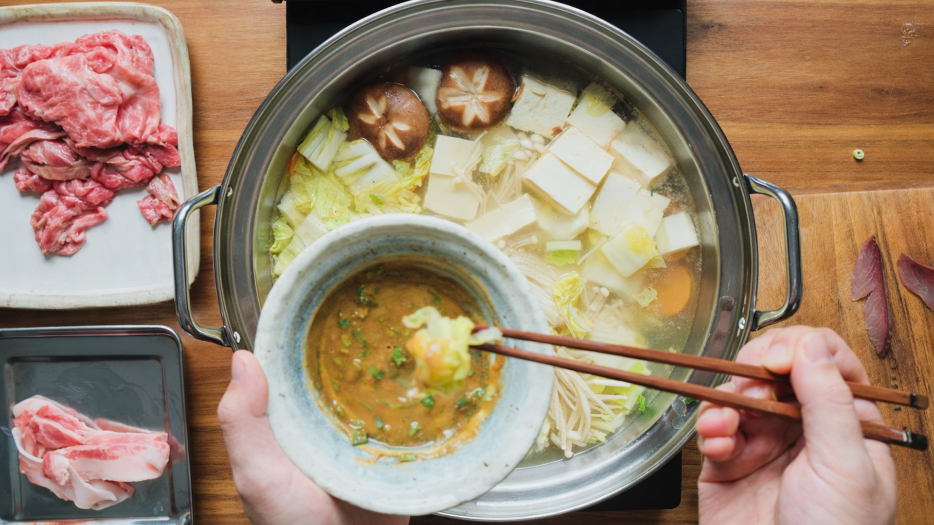 How to make shabu shabu at home with homemade sauces
