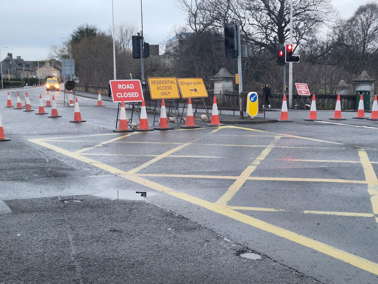 Edinburgh traffic suffers knock-on effect during rush hour as six month ...