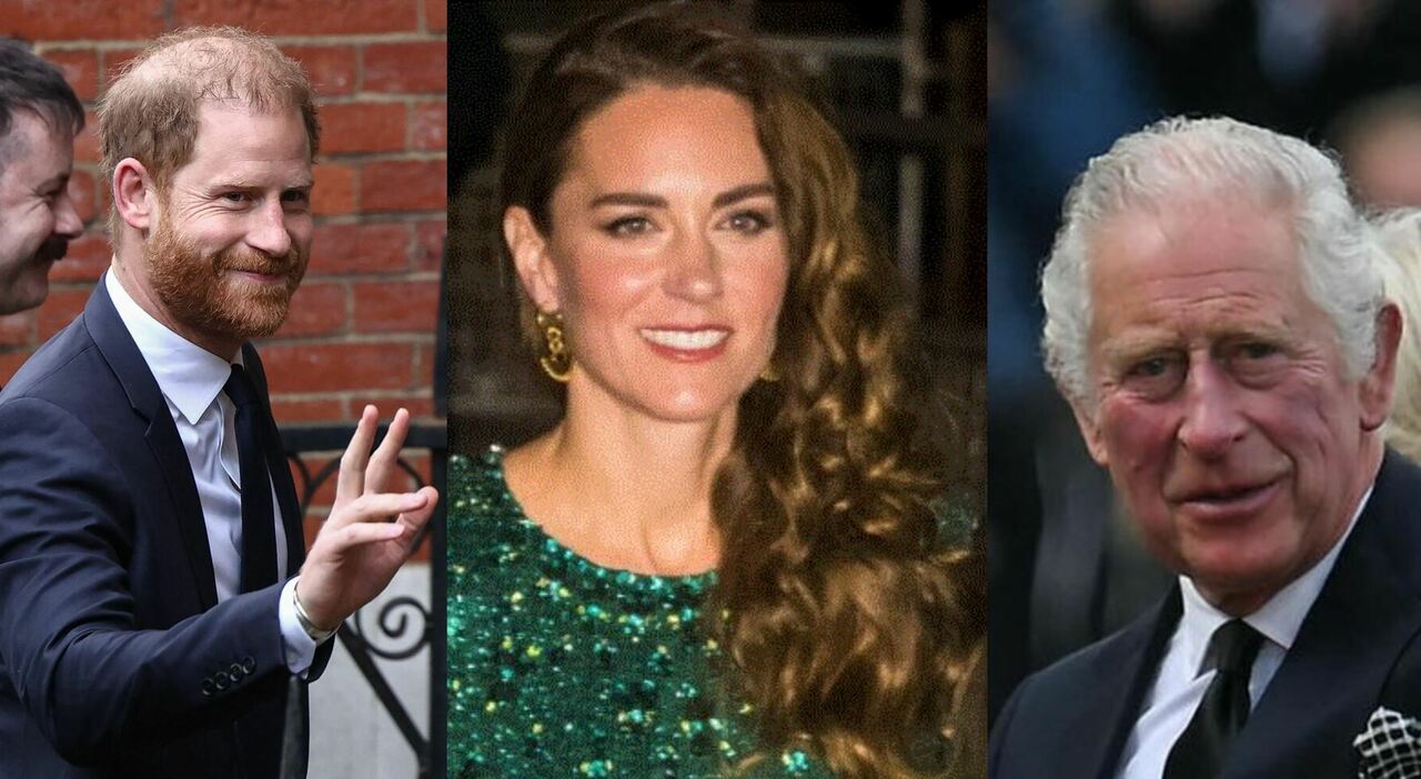 Re Carlo chiede aiuto a Kate per fare pace con Harry: «Sta affrontando ...