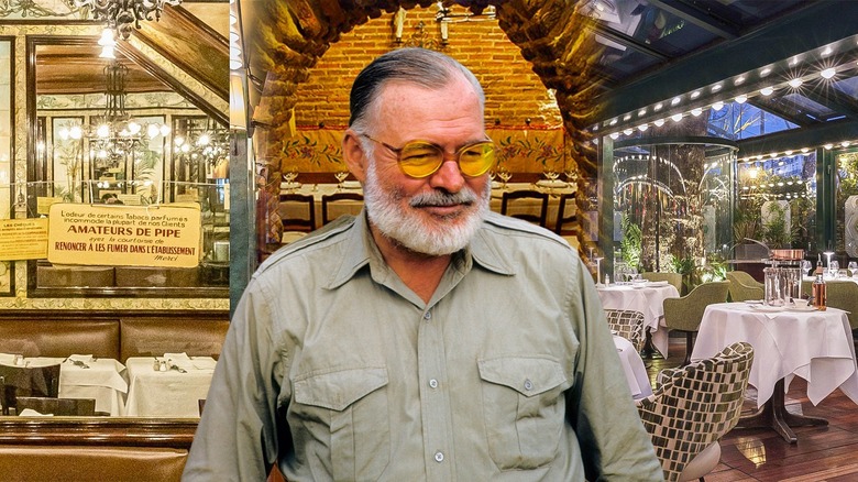 13 restaurants that were once frequented by Ernest Hemingway