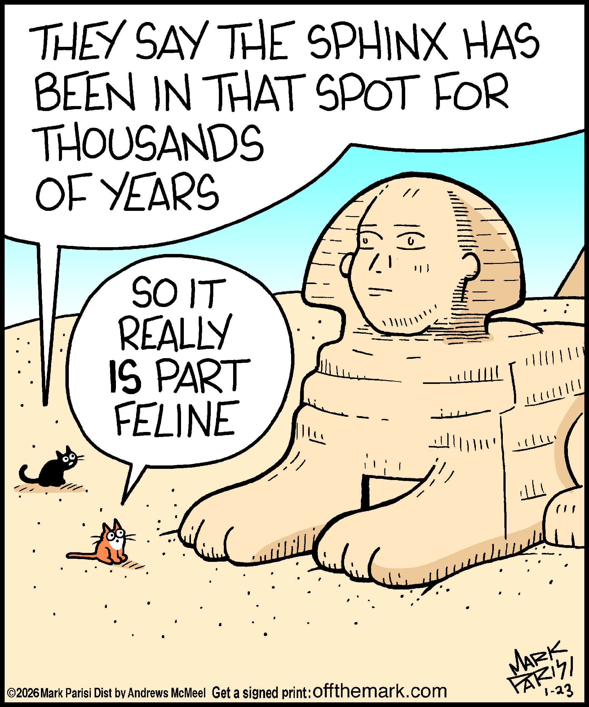 Off the Mark by Mark Parisi