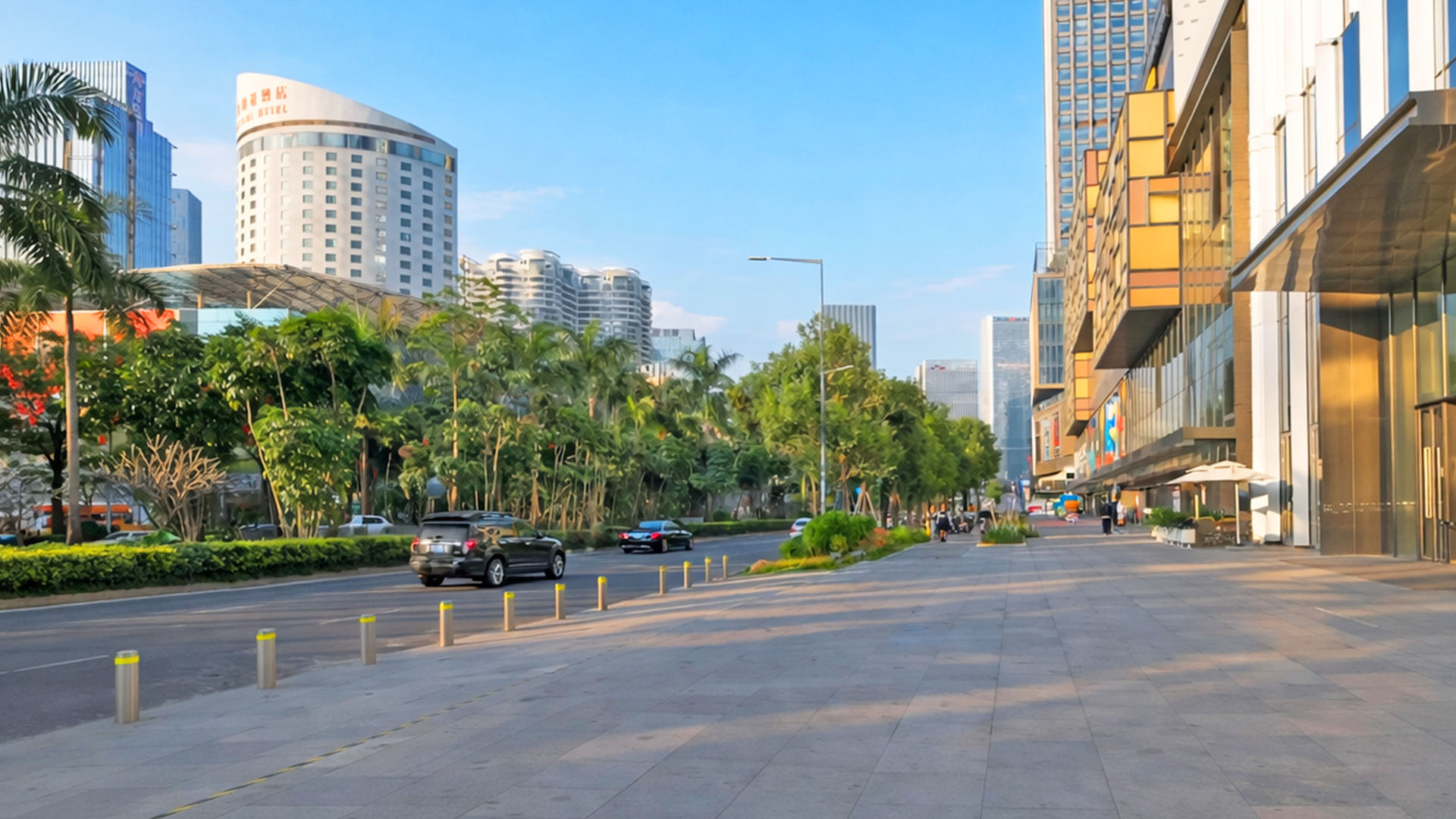 Nanshan Shenzhen is calm and sleek