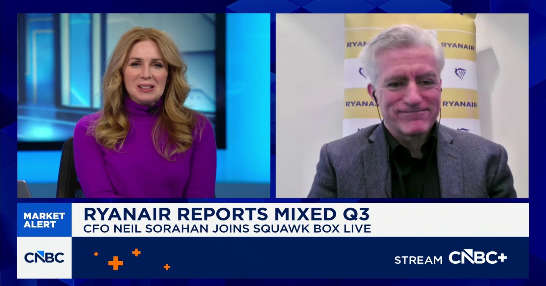 Ryanair Group CFO Neil Sorahan on Q3 results, feud with Elon Musk and ...