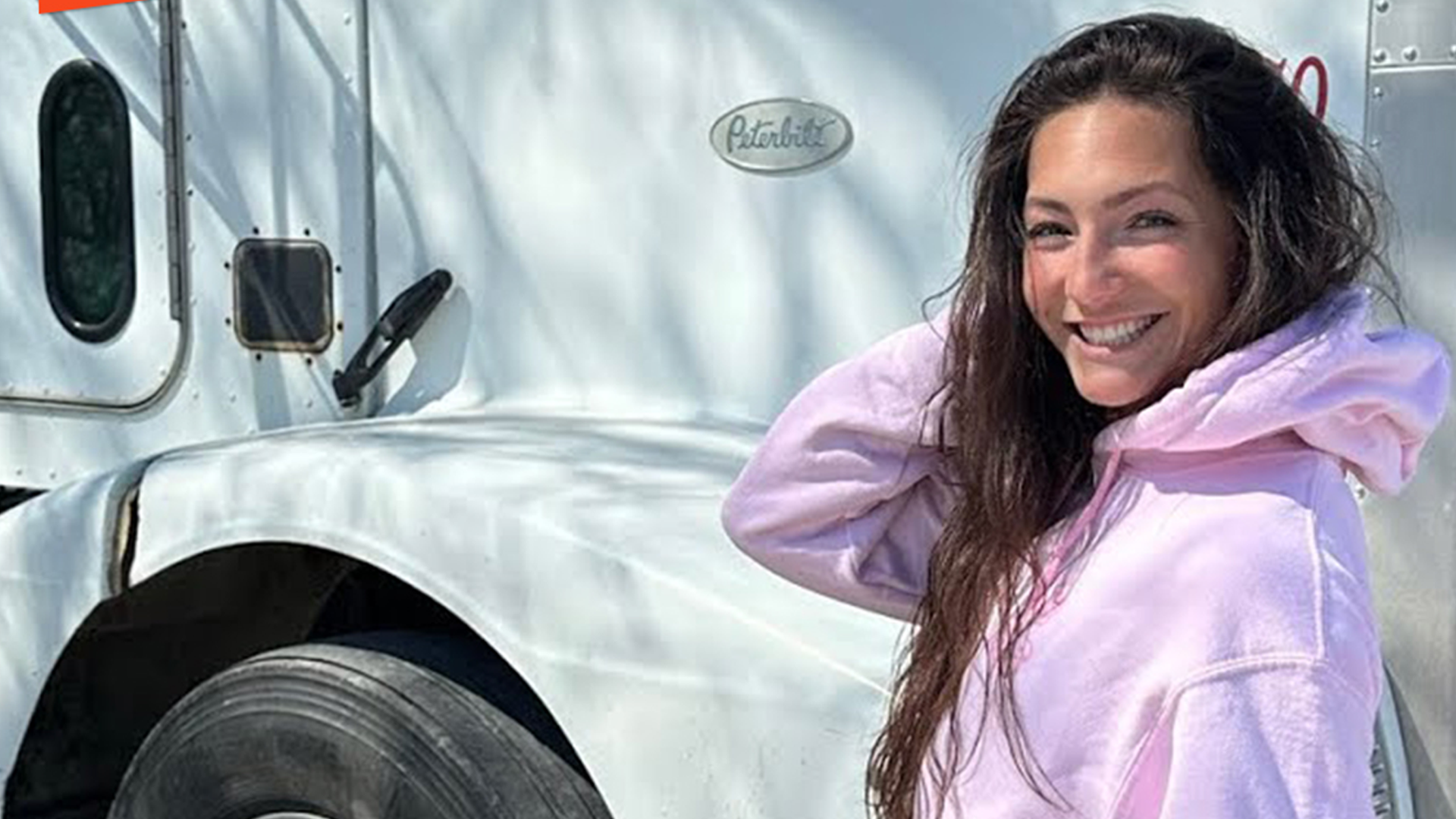 Hooked up and ready to roll with our Peterbilt