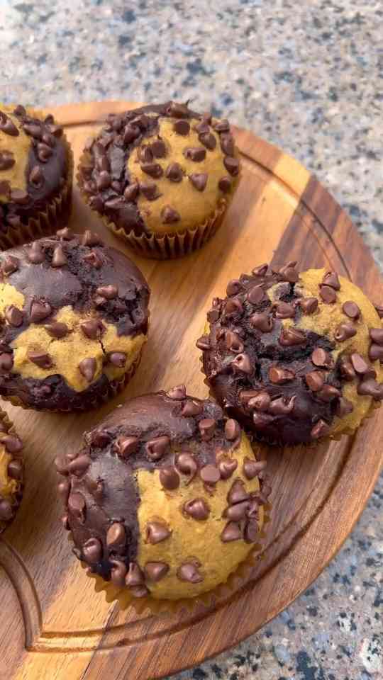 Pumpkin chocolate brownies