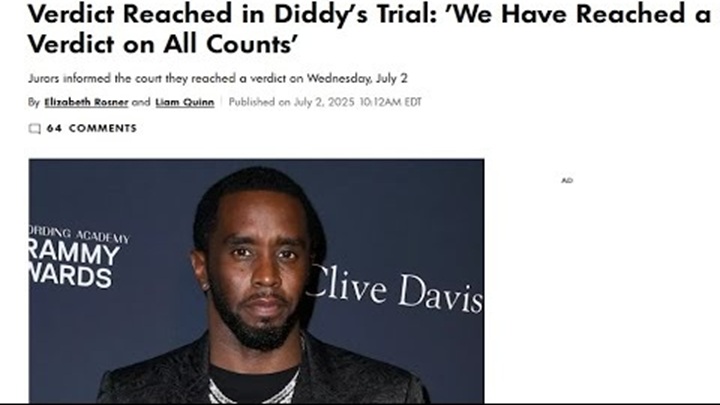 What happened in the P Diddy verdict shocked everyone