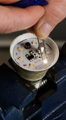 DIY diode tester ⚡battery & needles only