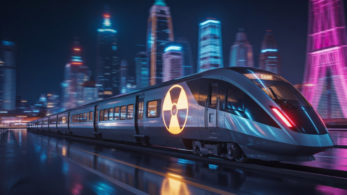 One crash could destroy a city - why nuclear trains are so dangerous