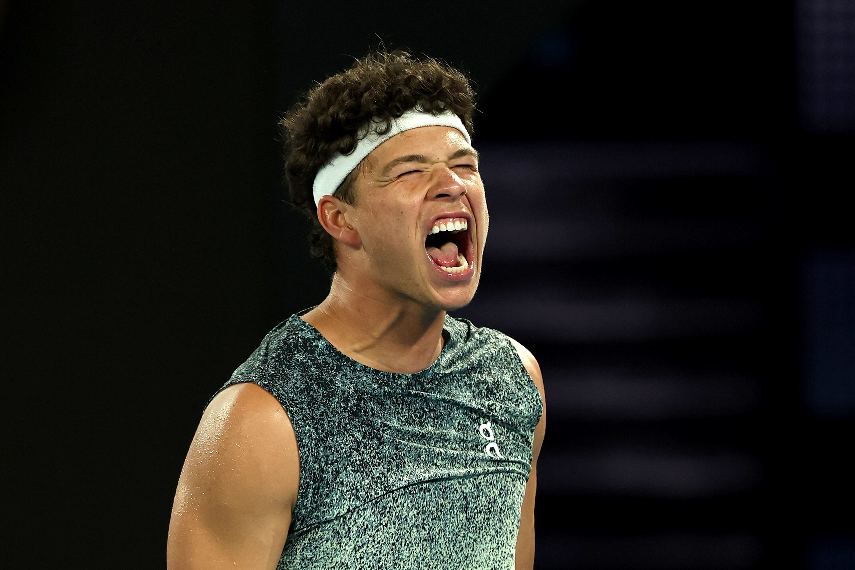 Australian Open: Atlanta native Ben Shelton advances to face Jannik ...