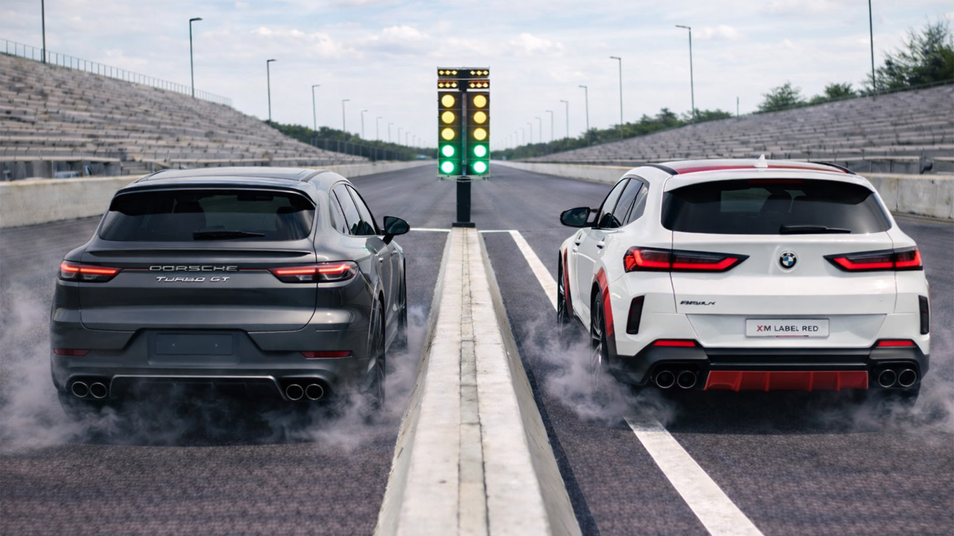 800 HP BMW XM Label Red vs Cayenne Turbo GT