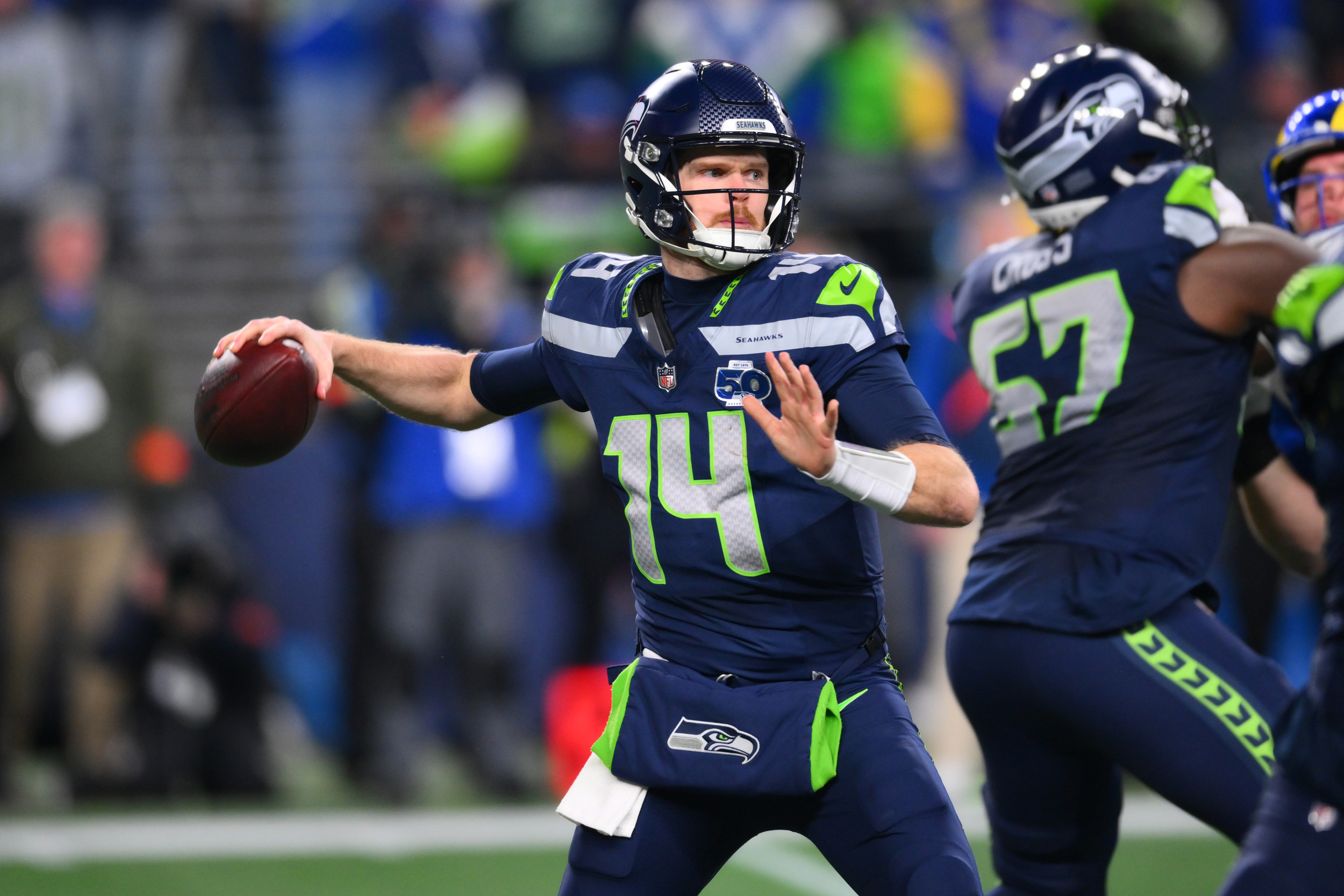 Why Sam Darnold quoted Natasha Bedingfield after Seahawks' NFC ...