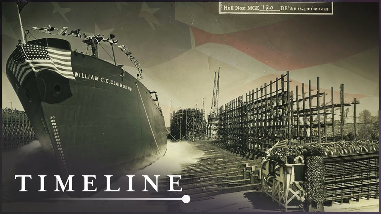 The incredible American shipbuilding effort that won WW2