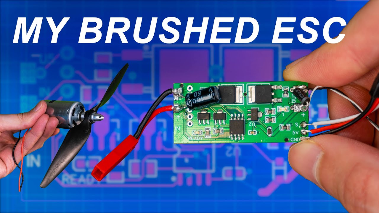 I Made an ESC for Brushed Motors and Exploded During Testing