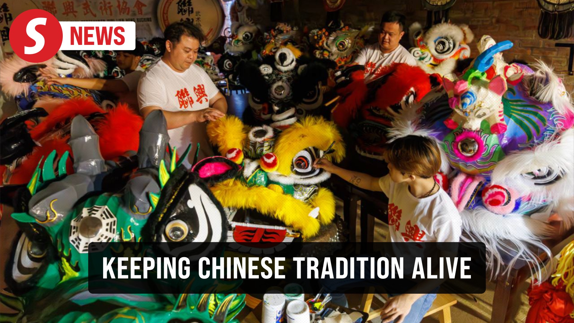 Lion head master crafter's mission to preserve a Chinese tradition