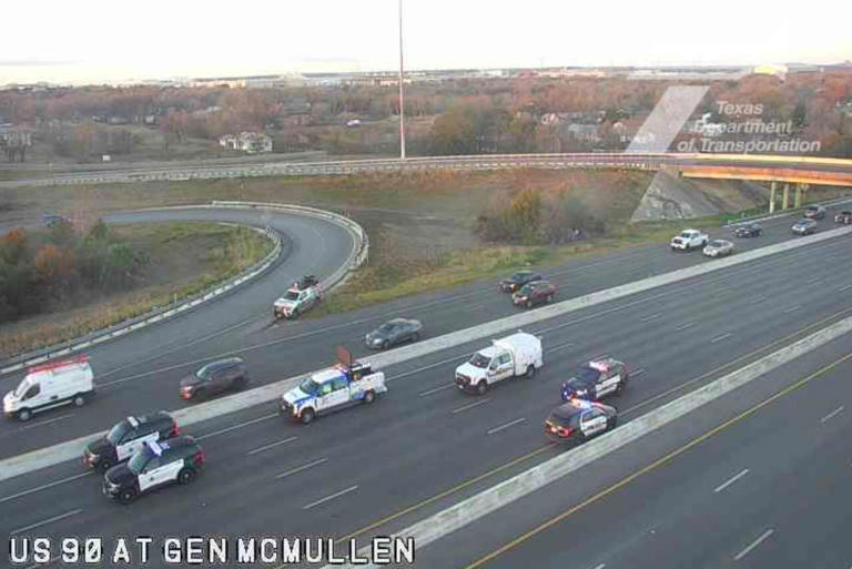 Man fatally struck while servicing truck, portion of highway closed