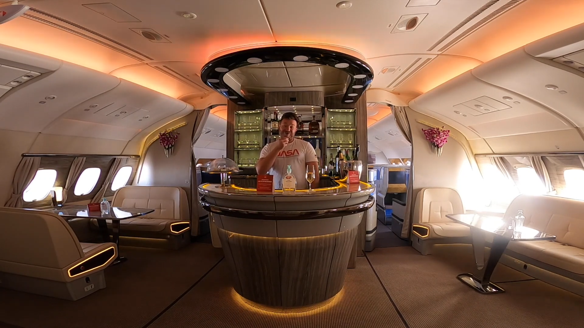 What happens when an airline decides to build first class without limits