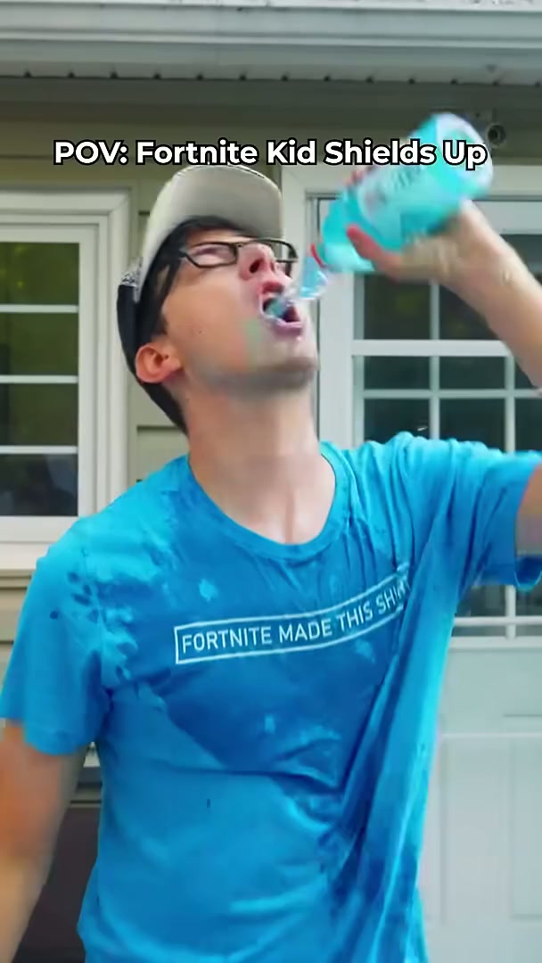 POV: Fortnite shield pots IRL 😂