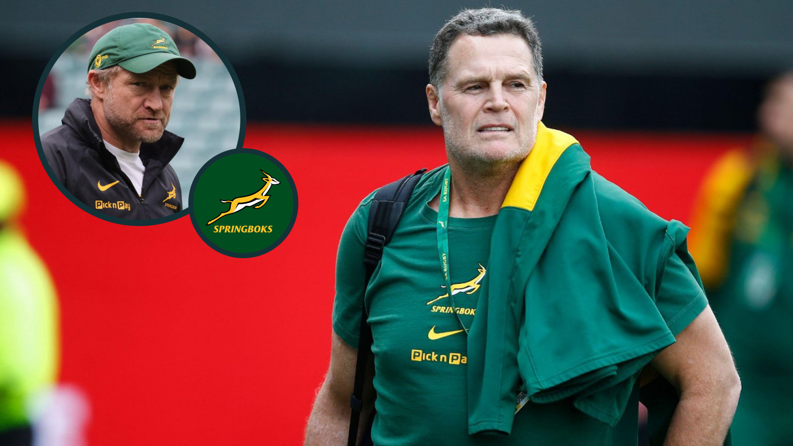 Springboks: Rassie Erasmus uses 'classic example' of Jacques Nienaber ...