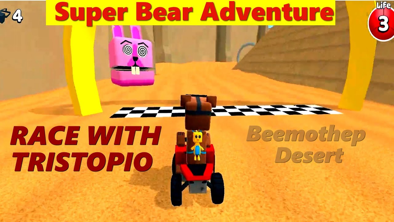 Best of Super Bear Adventure, Super Bear Race vs Tristopio, SBA