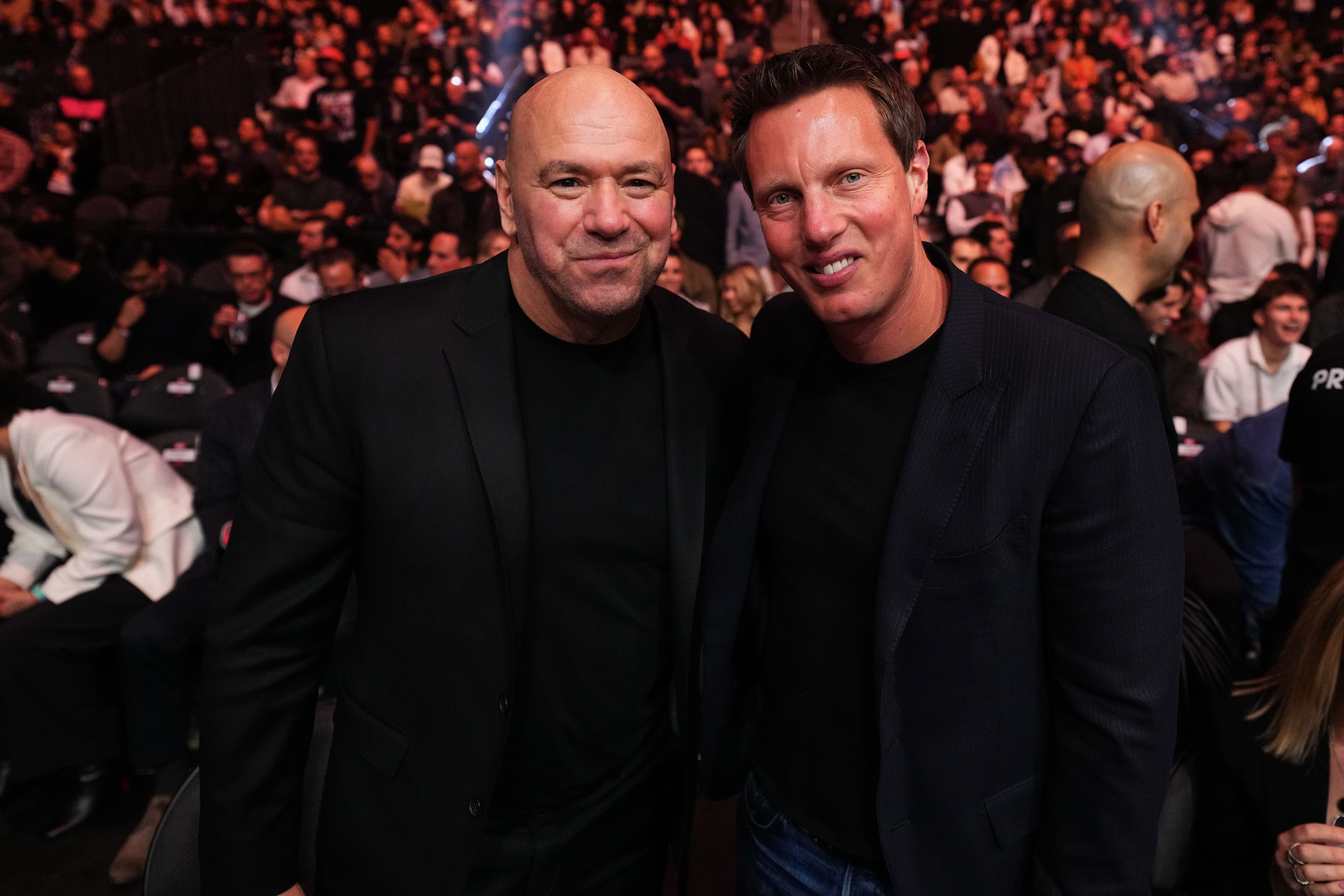 Dana White defends frequent ads during UFC 324 Paramount debut