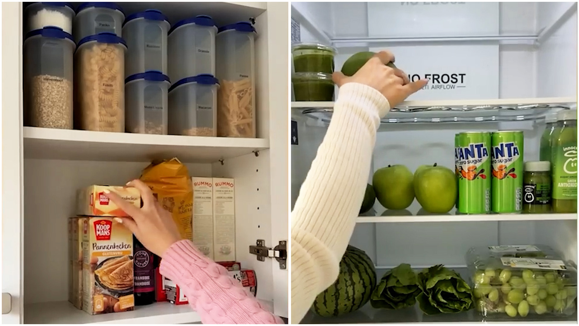 Calm and satisfying kitchen restock routine