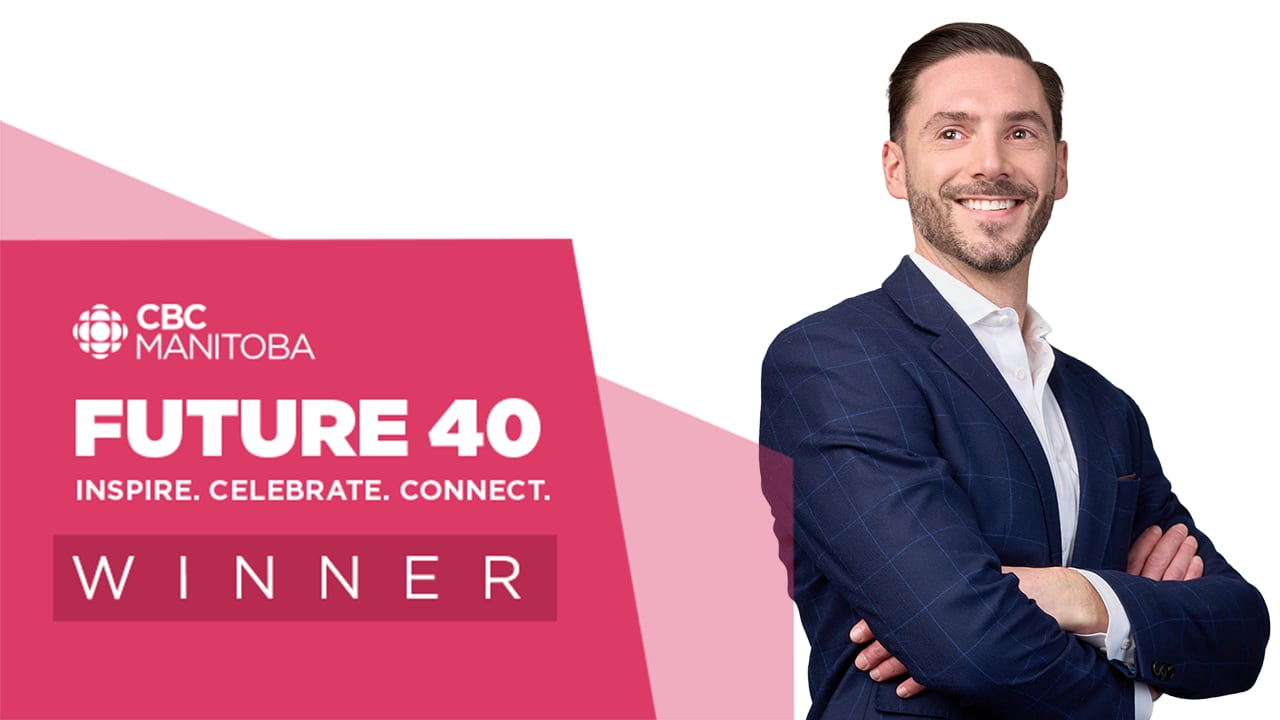 Future 40 2025 winner Dr. David Perrin