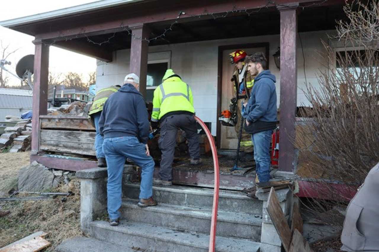 Maryland bus driver drops off kids, saves home from porch blaze: Fire ...
