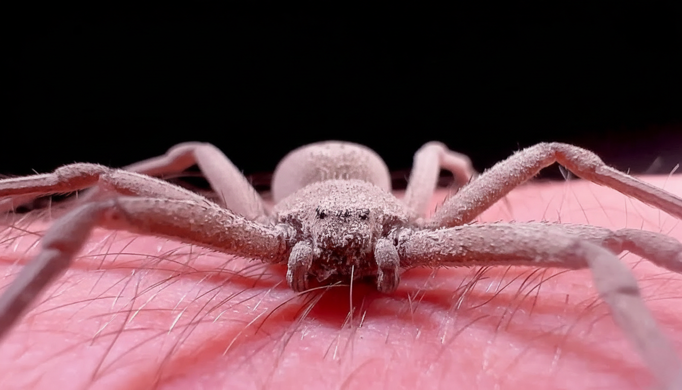 The desert spider whose venom destroys flesh without warning
