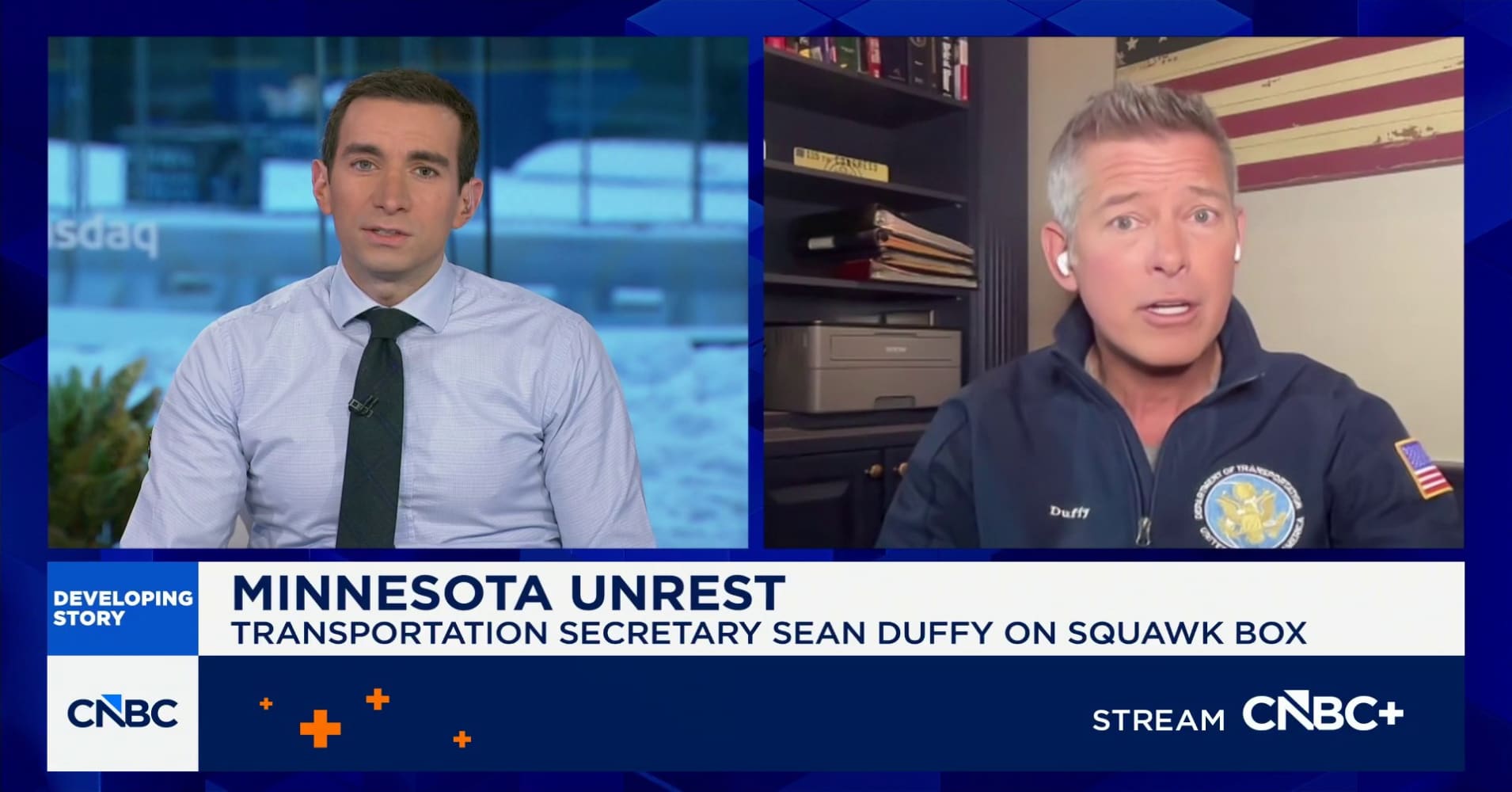 Transportation Sec. Duffy on MN protests: We're here because of Joe ...