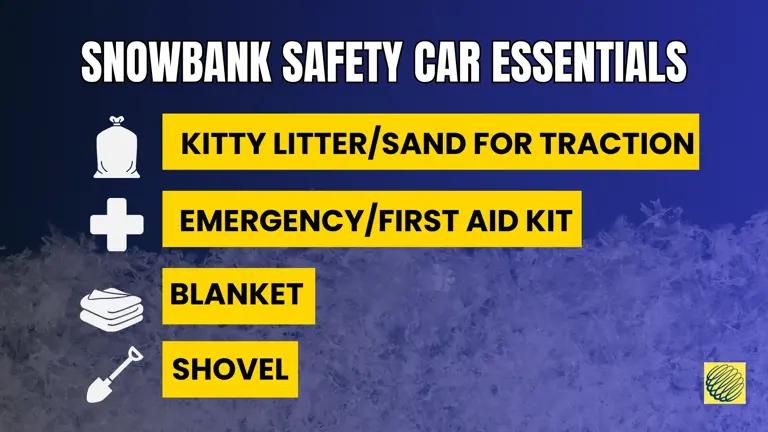 Car stuck in a snow pile? Proceed with caution