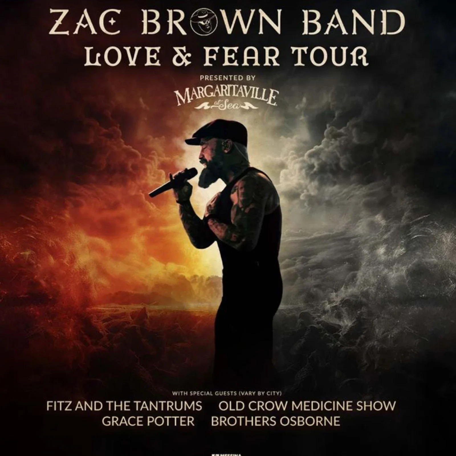 Zac Brown Band announce 2026 'Love & Fear' tour: See all 27 dates