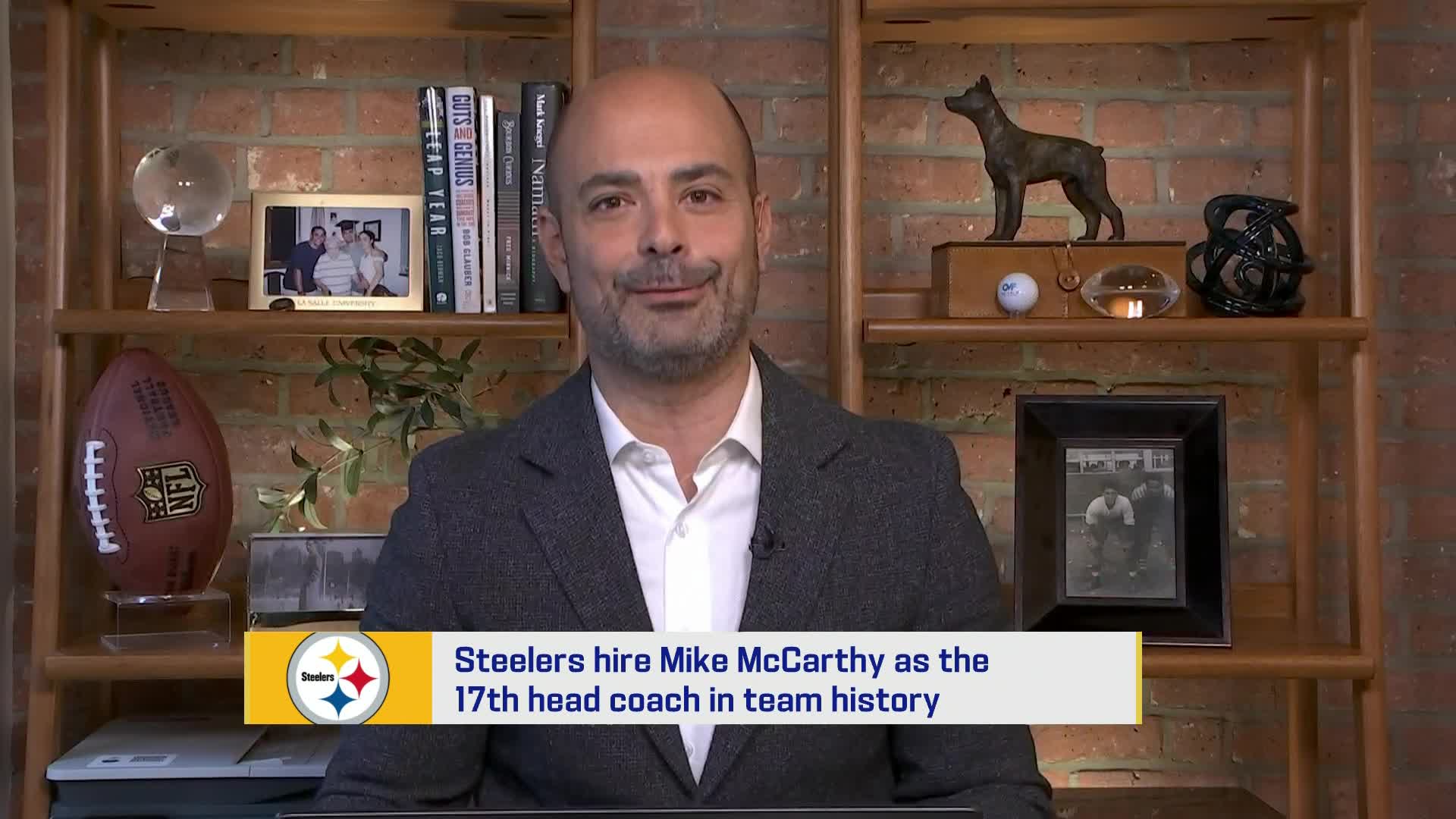 Thoughts on Steelers hiring Mike McCarthy as teams next HC 'GMFB'