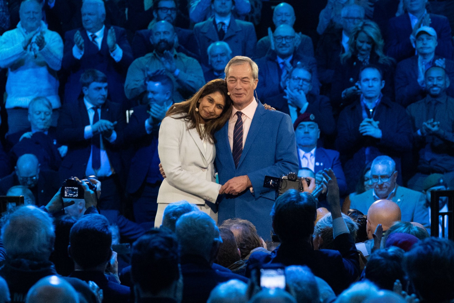 Ex-home secretary Suella Braverman defects to Reform