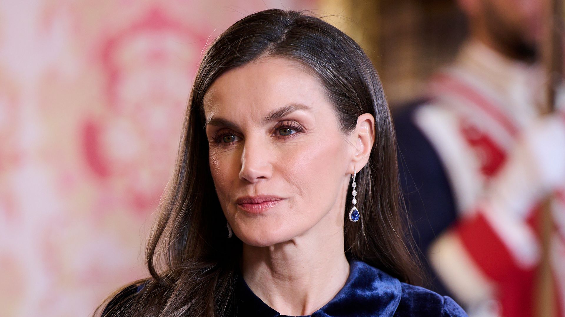 Queen Letizia's belted velvet gown is the most 'opulent' royal look of ...