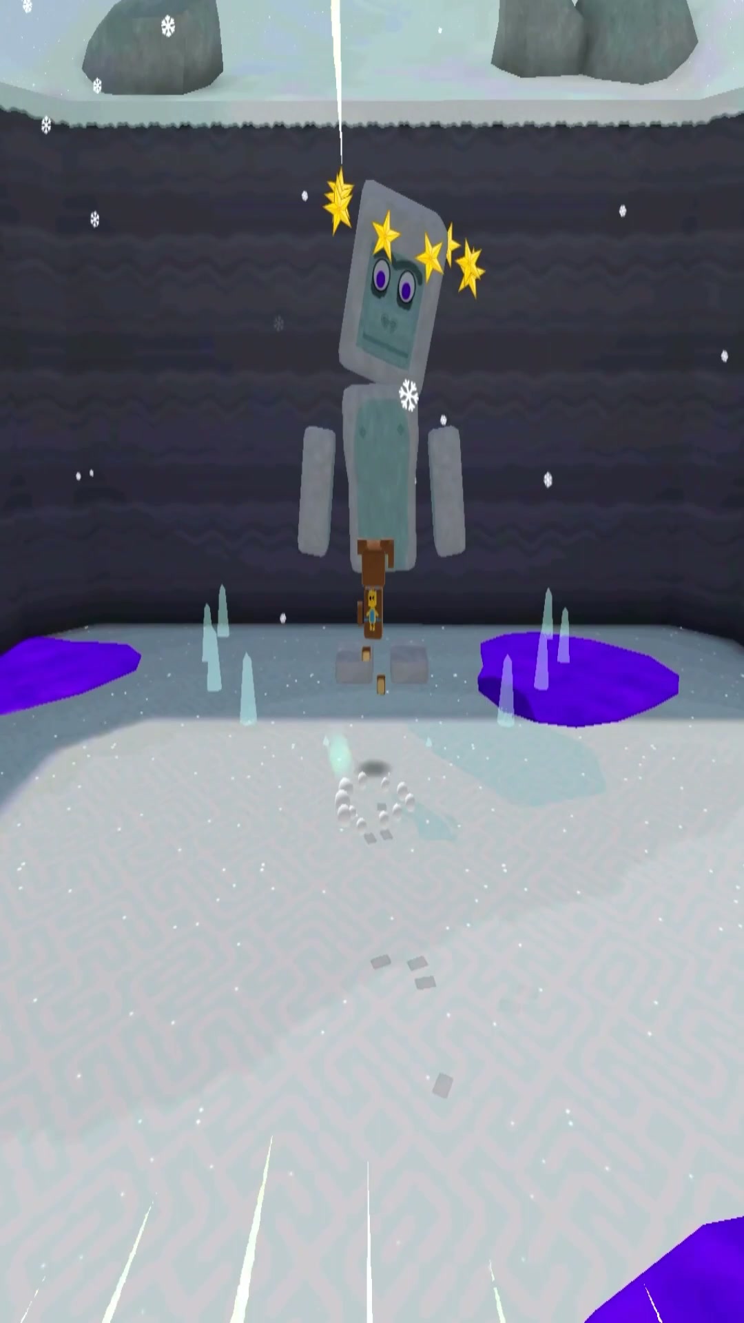 Fight the yeti - Super Bear Adventure level 2