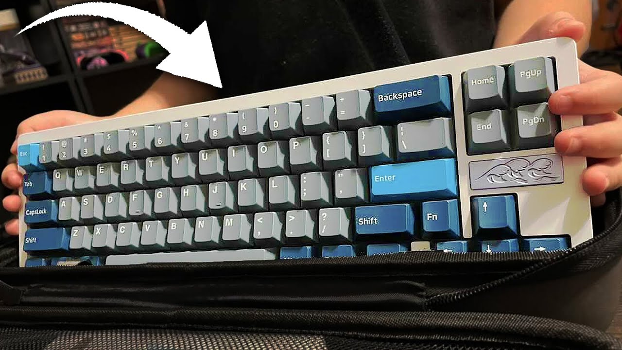 I gave my subscriber's son a custom keyboard!