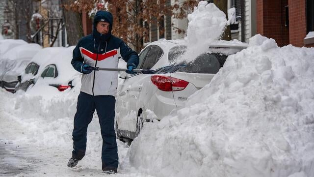 Massive snow totals for parts of the East as winter storm sweeps through US