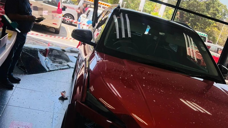 Elderly woman rushed to hospital after crashing into Super Spar in Durban