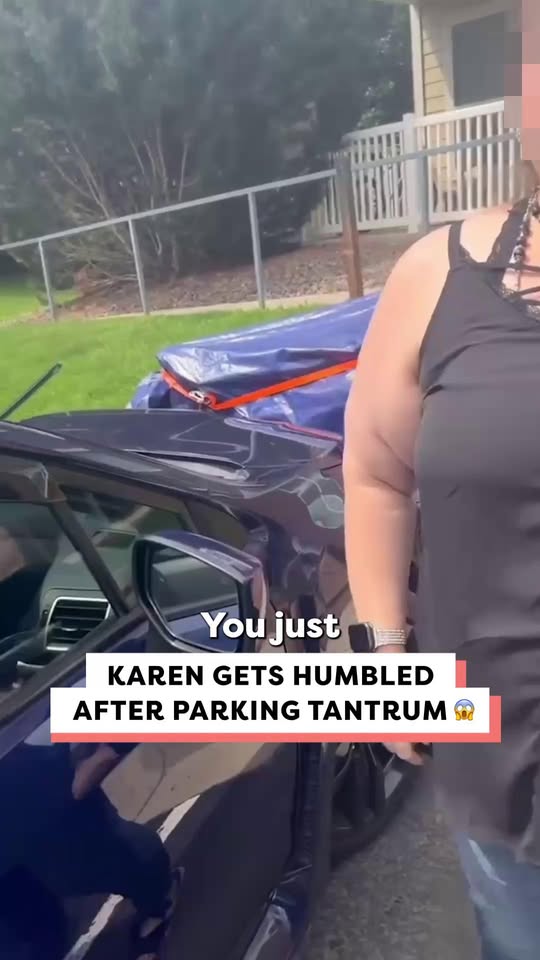 She refused to let me park in my spot