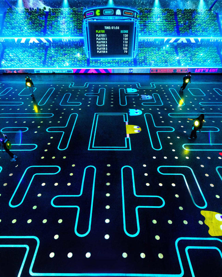 You can now step inside Pac-Man in this real-life gaming experience