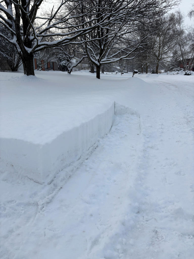 How much snow fell at your address? Track totals near you