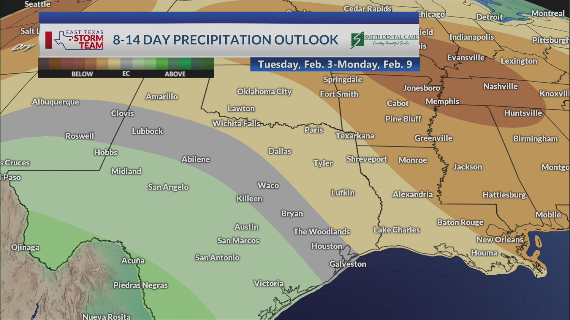 Forecast update from meteorologist John Adams