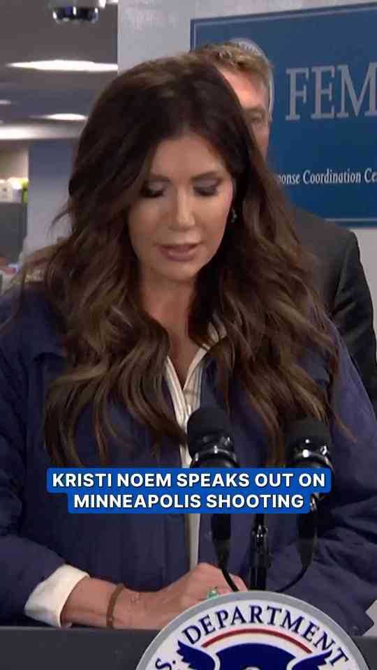 Kristi Noem says man shot dead by ICE agents in Minneapolis assaulted ...
