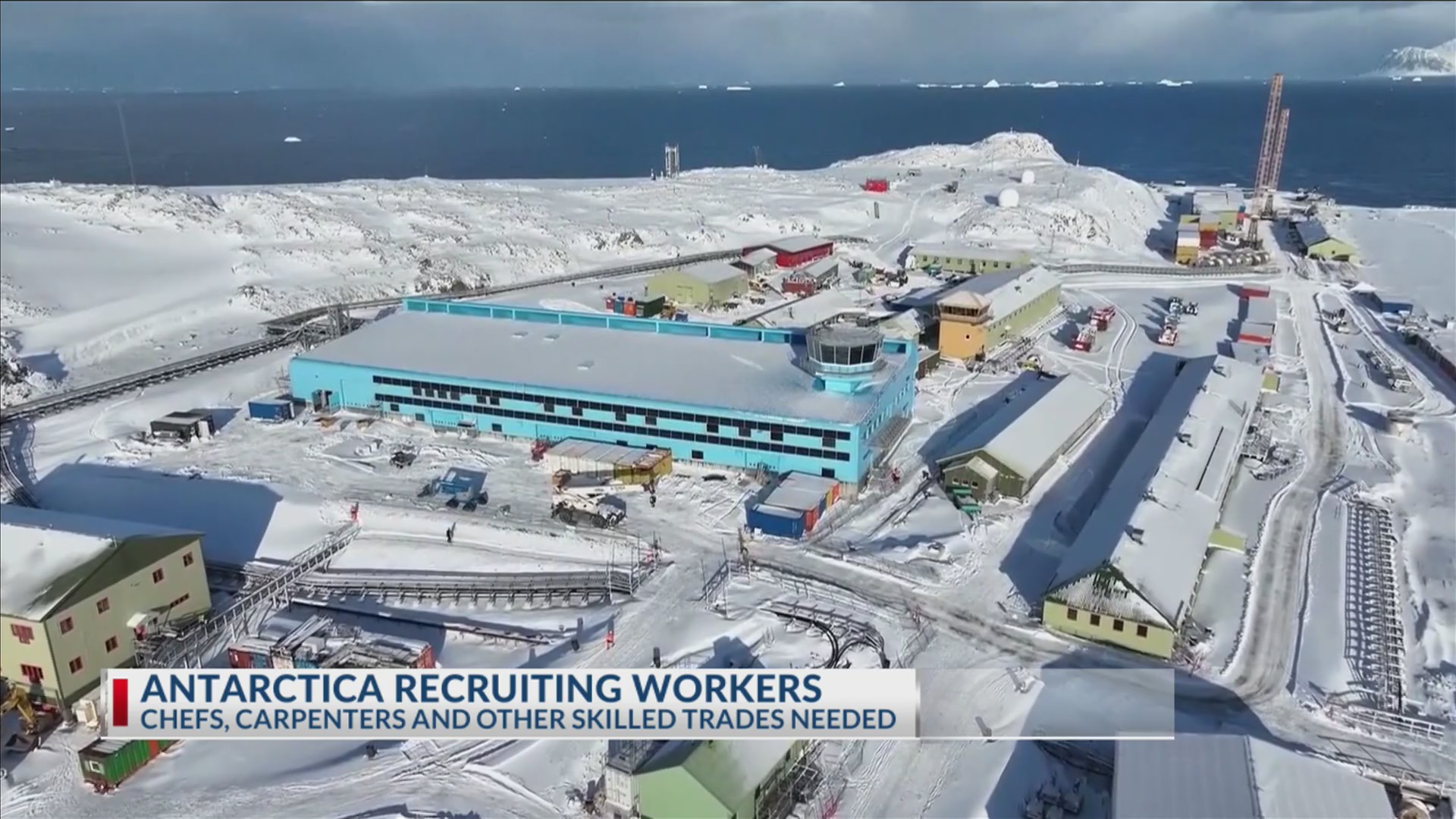 Would you work in Antarctica? Jobs available