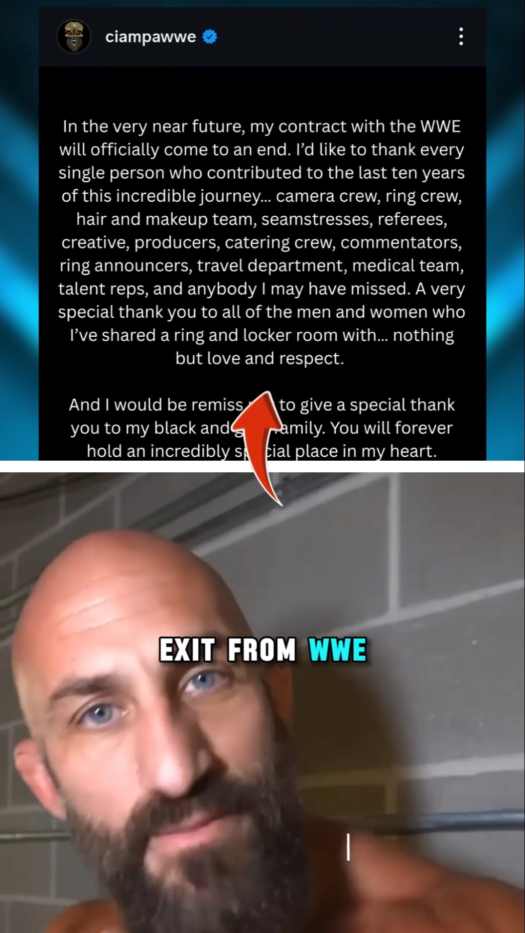 Tommaso Ciampa officially confirms WWE exit💔