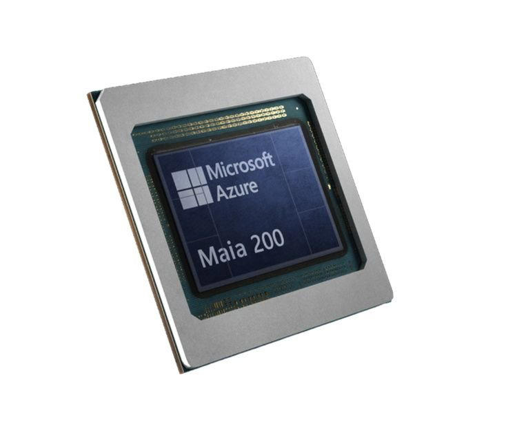 Maia 200: Microsoft anuncia novo chip acelerador de IA com mais eficiência