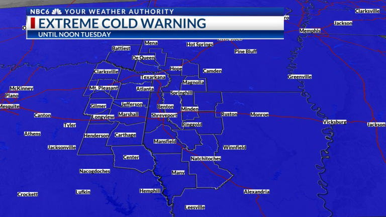 Brrrr! Very cold Monday, thawing begins soon