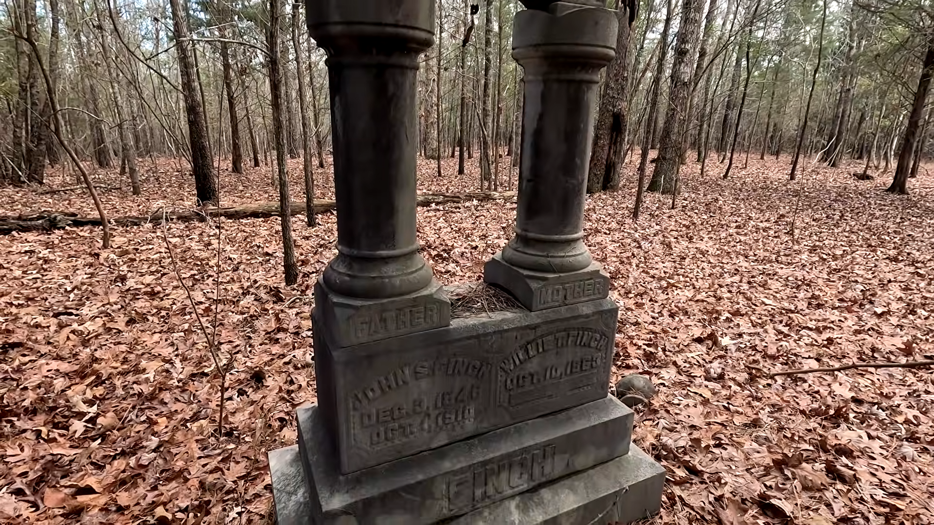 The first grave we found here was just a clue