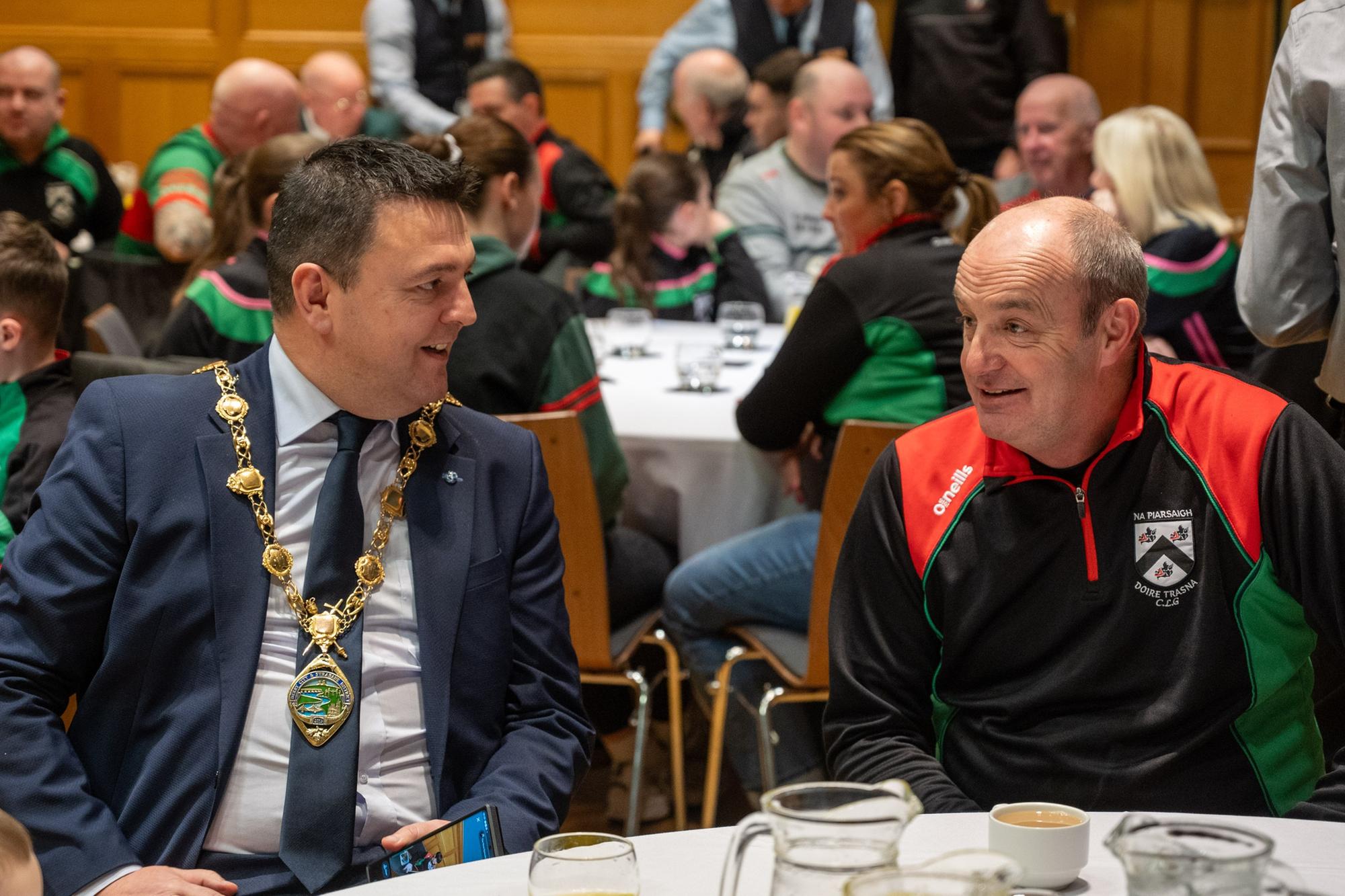Photos: Doire Trasna 25th anniversary honoured with mayoral reception